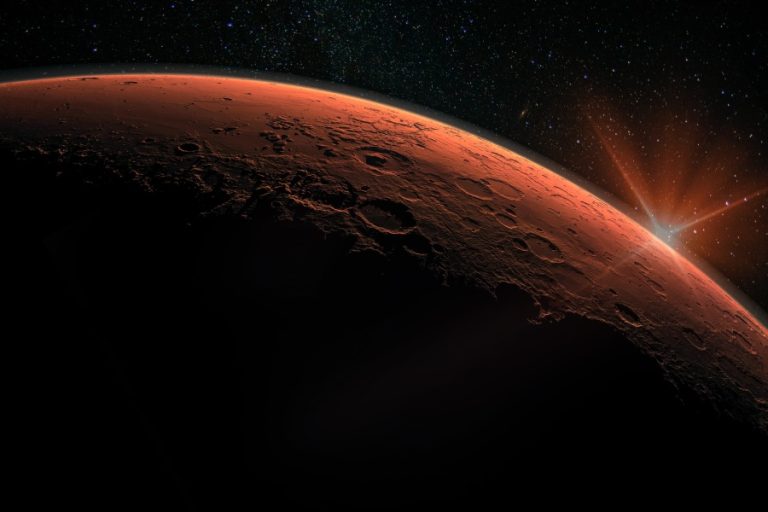 Mars Compared to the Sun - Structure, Size & Composition